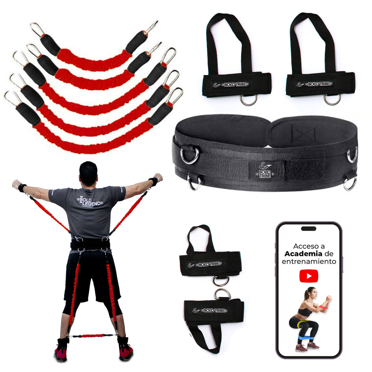 Speed Bands | Bandas de Velocidad Full Body Bands | Bold Tribe